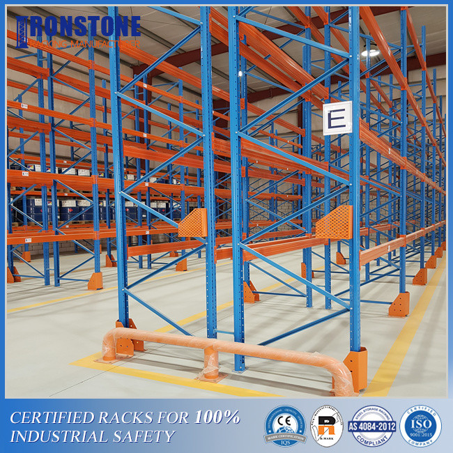 Aksesoris Rak Pallet Industri Pelindung Tegak Dan Penjaga Kolom Untuk ...